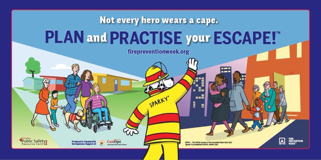 Fire Prevention Week - October 6-12, 2019 - Special Areas Board
