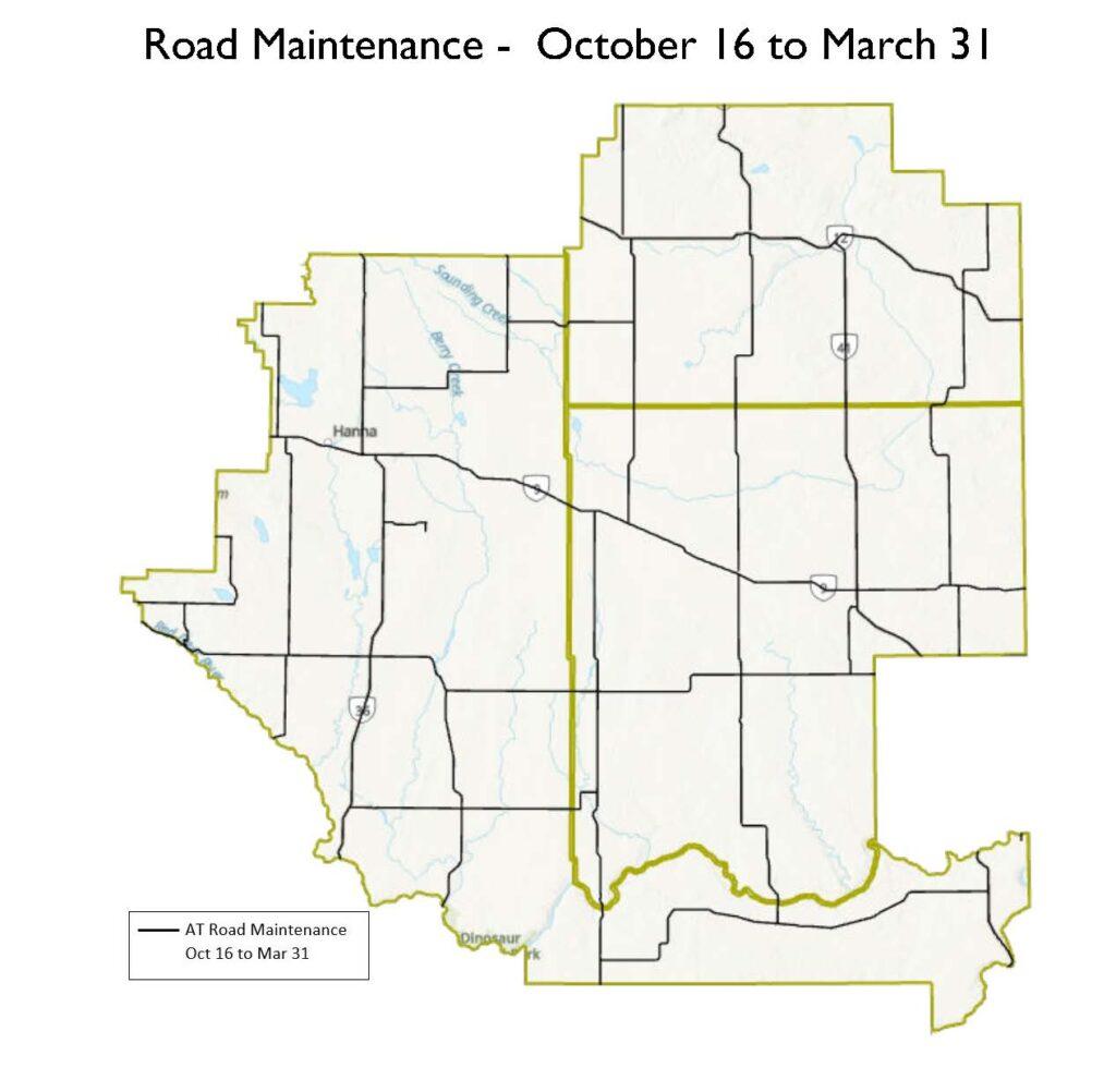 Special Areas Road Maintenance – Winter 2025 - Special Areas Board