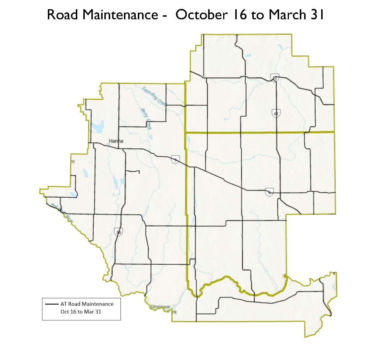 Special Areas Road Maintenance – Winter 2025 - Special Areas Board