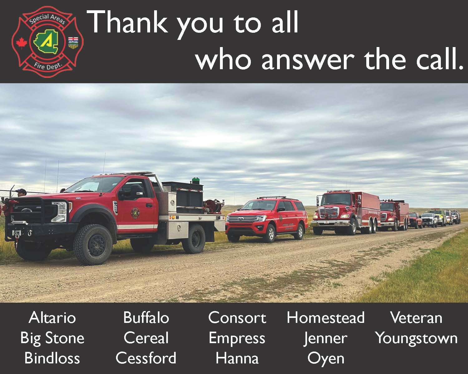 Fire Prevention Week – October 6-12, 2024 - Special Areas Board