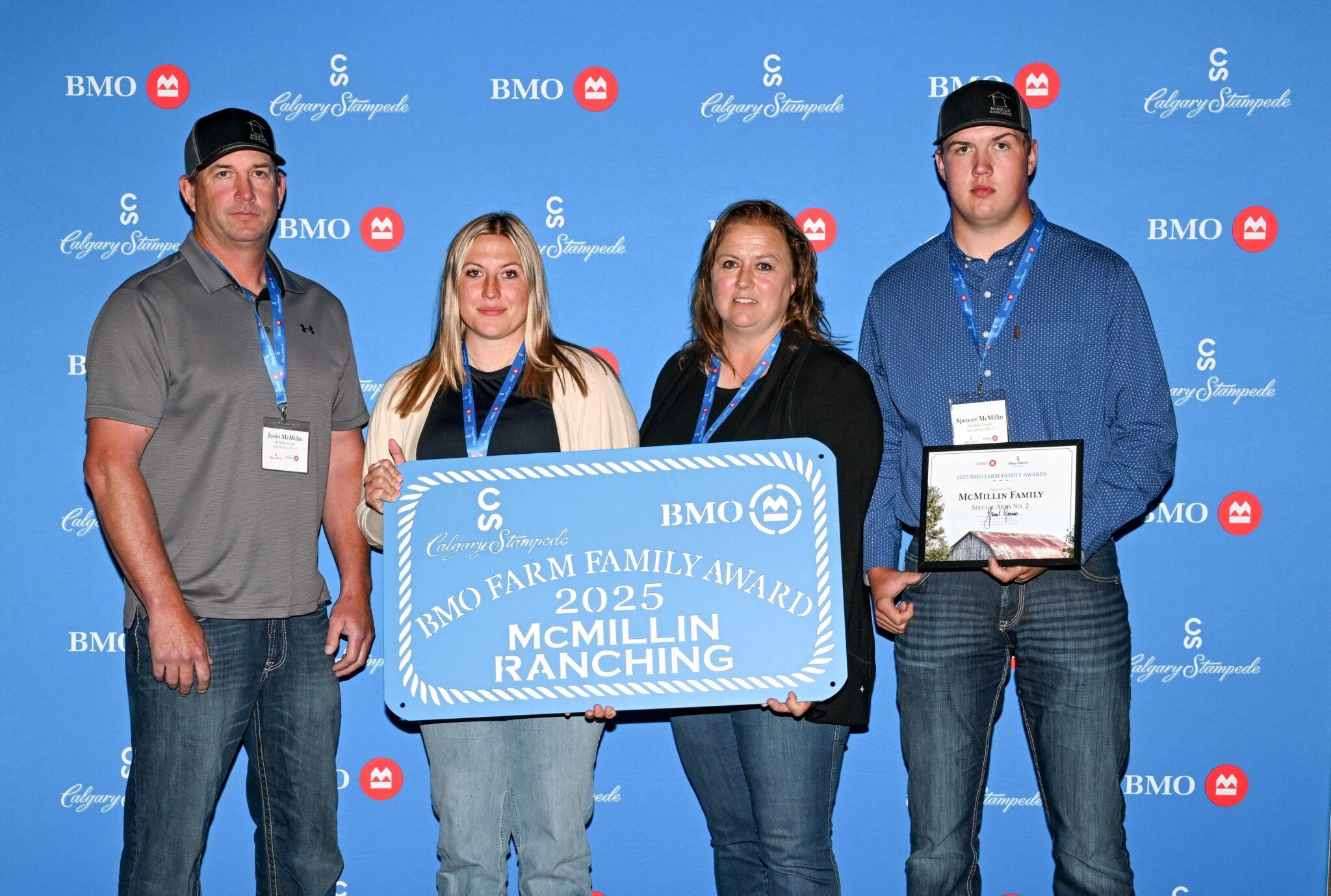 2025 BMO Farm Family Award Winners - Special Areas Board